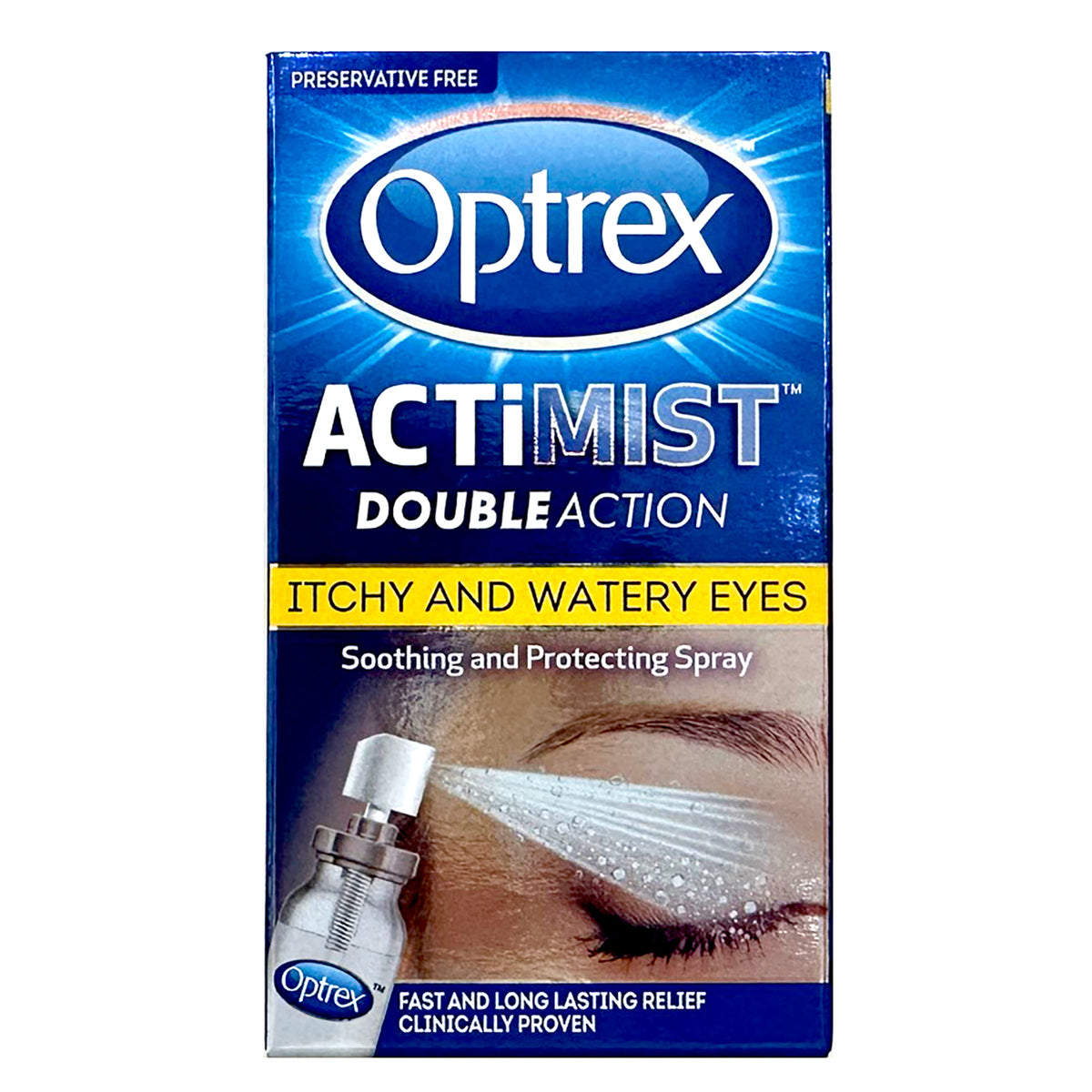 Optrex Actimist Double Action Itchy & Watery Eyes – Callans Pharmacy